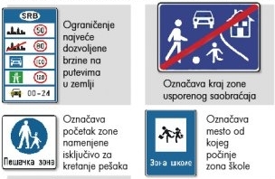 Deset novih saobraćajnih znakova